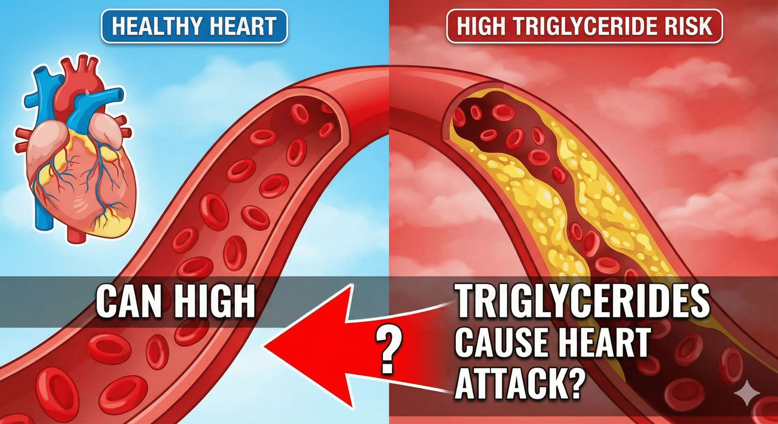 Can High Triglycerides Cause Heart Attack? Risks, Symptoms & Natural ...